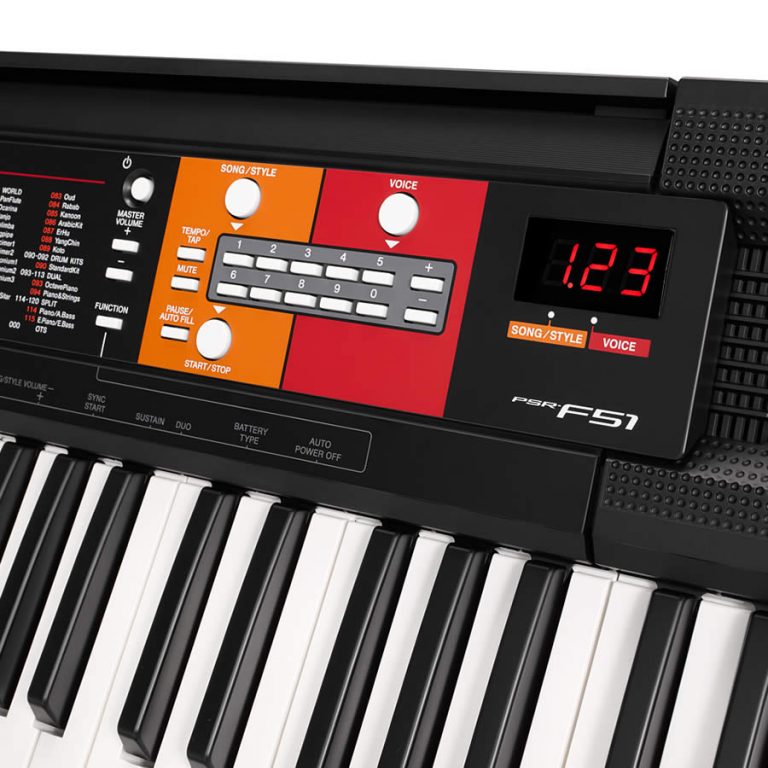Yamaha PSR F51 Keyboard Review - Best Piano Keyboards